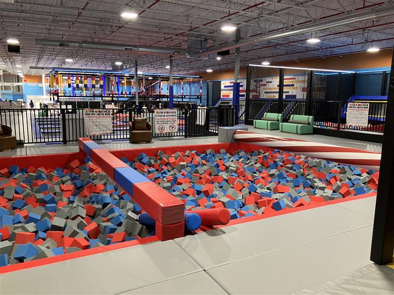See inside the Lakes Mall’s new trampoline park