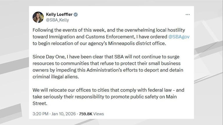 SBA to relocate Minneapolis district office
