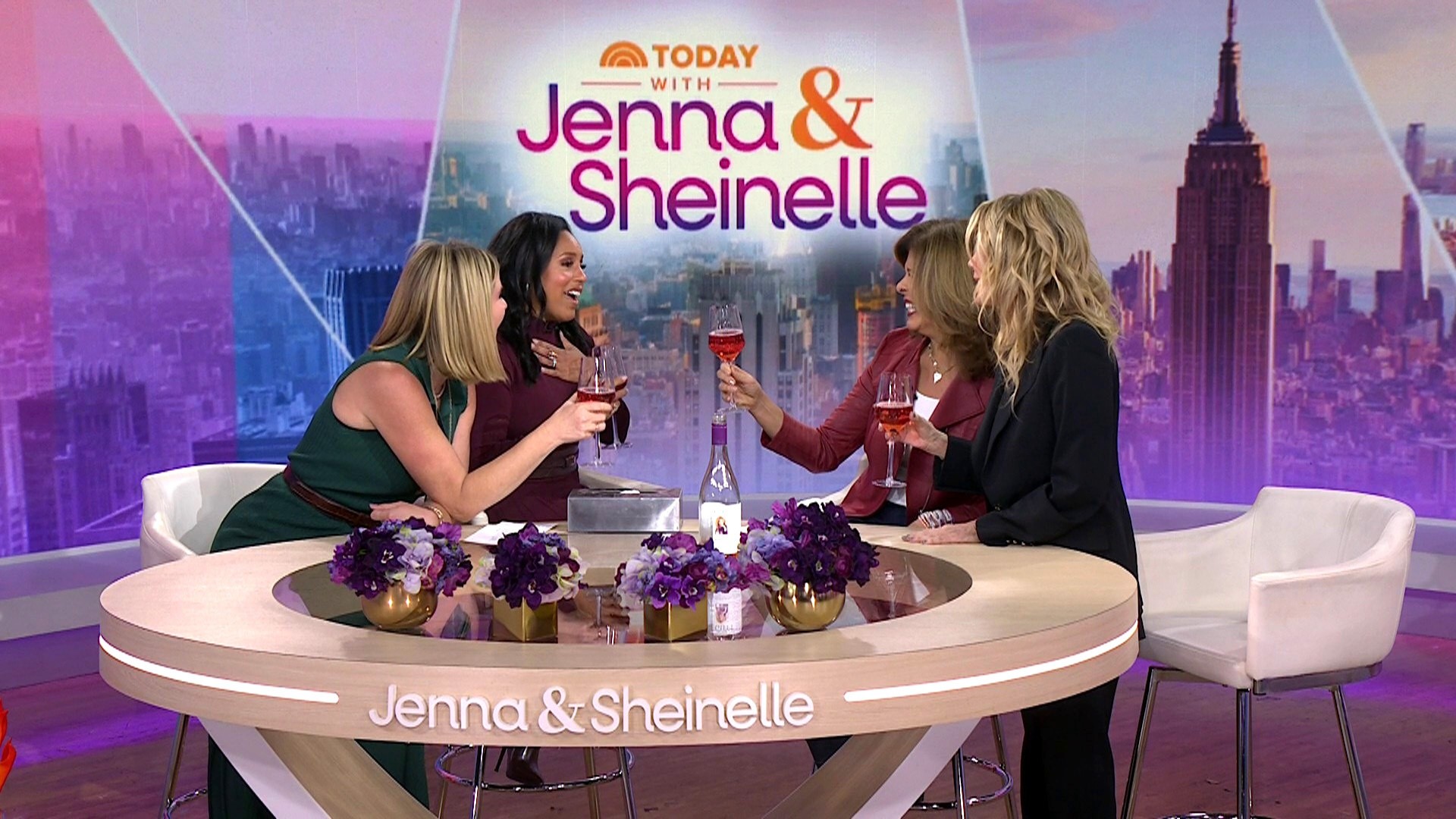 See Hoda and Kathie Lee pass the torch to Jenna and Sheinelle