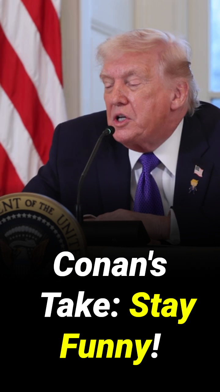 Conan O’Brien says comedy must stay funny despite Donald Trump’s ...