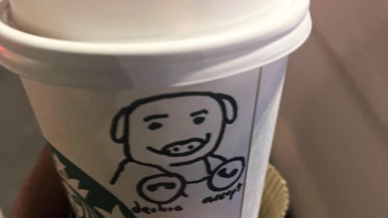 Starbucks barista gives LA cop coffee with pig drawing on side: 'Will ...