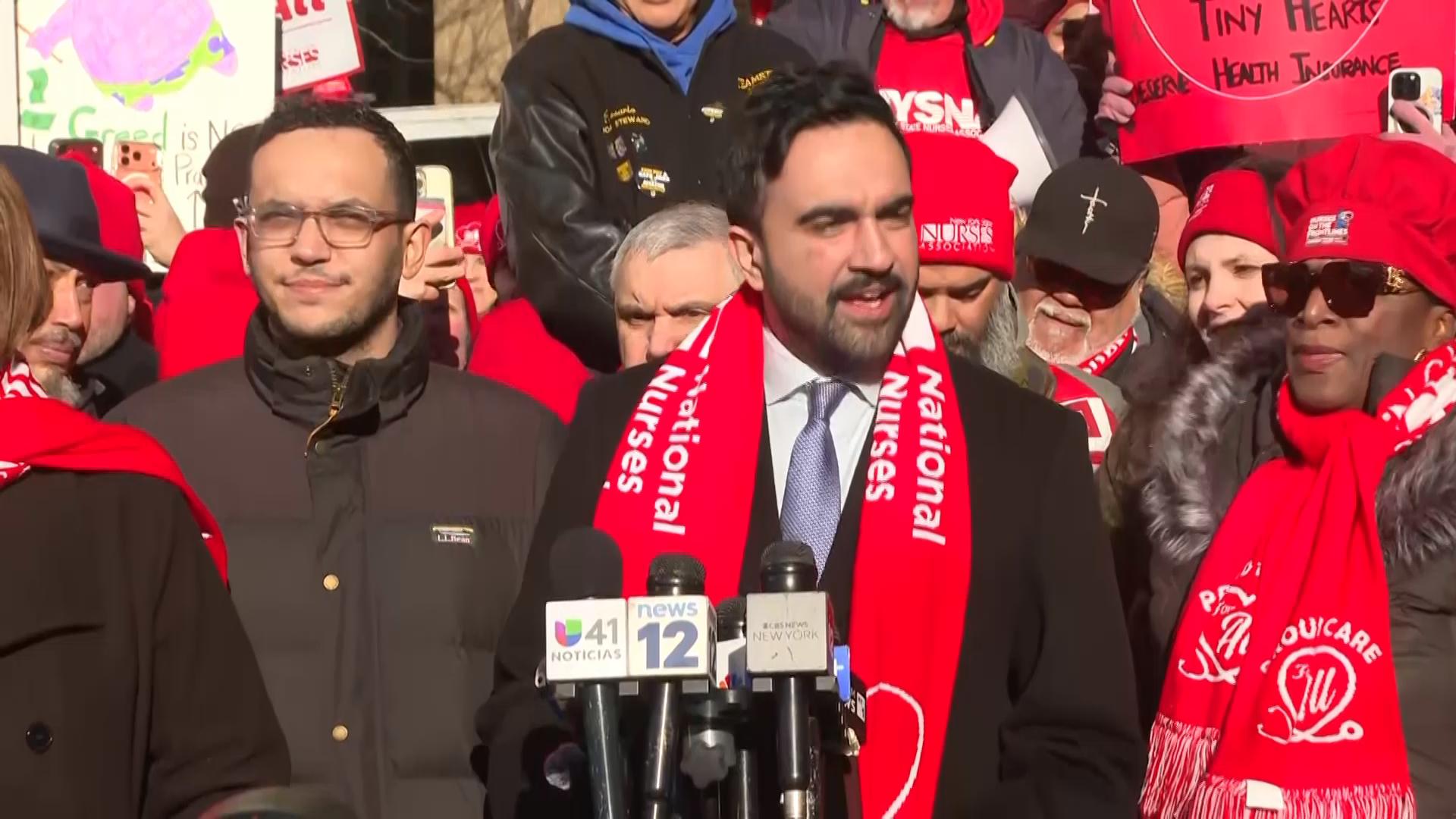 Mayor Mamdani advocates for nurses to be given what they deserve at ...