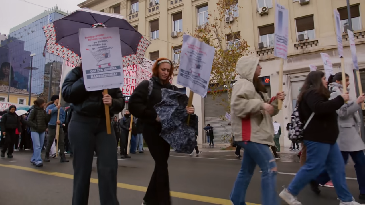 How Greece looked fine until we hit the protests - “That’s the real stress”