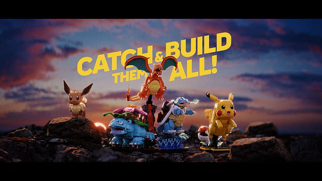 Build your very own iconic Lego Pokemon
