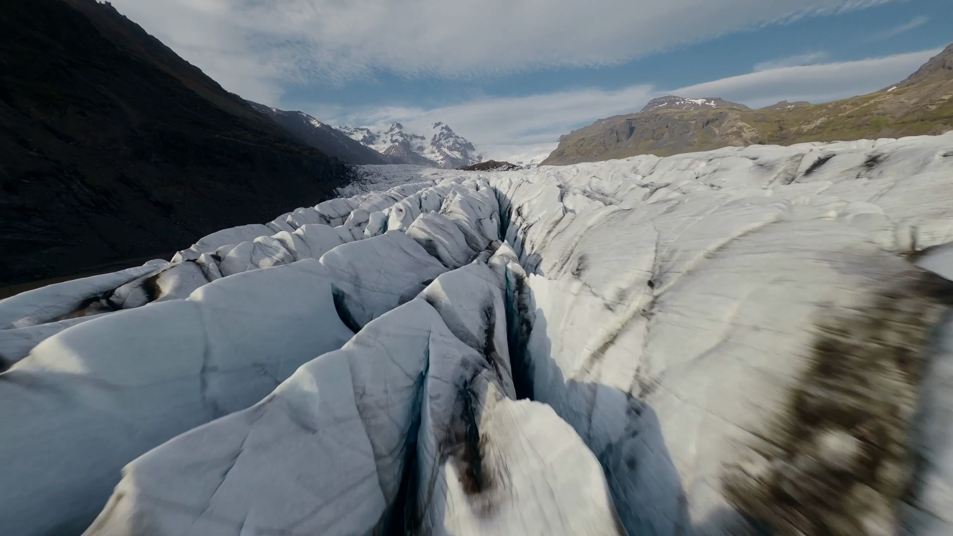Iceland captured by first person view drones, part 1