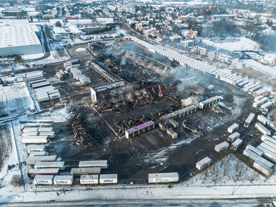 Terminal w Tarnowie Podgórnym był po modernizacji. Oto, co po pożarze ...