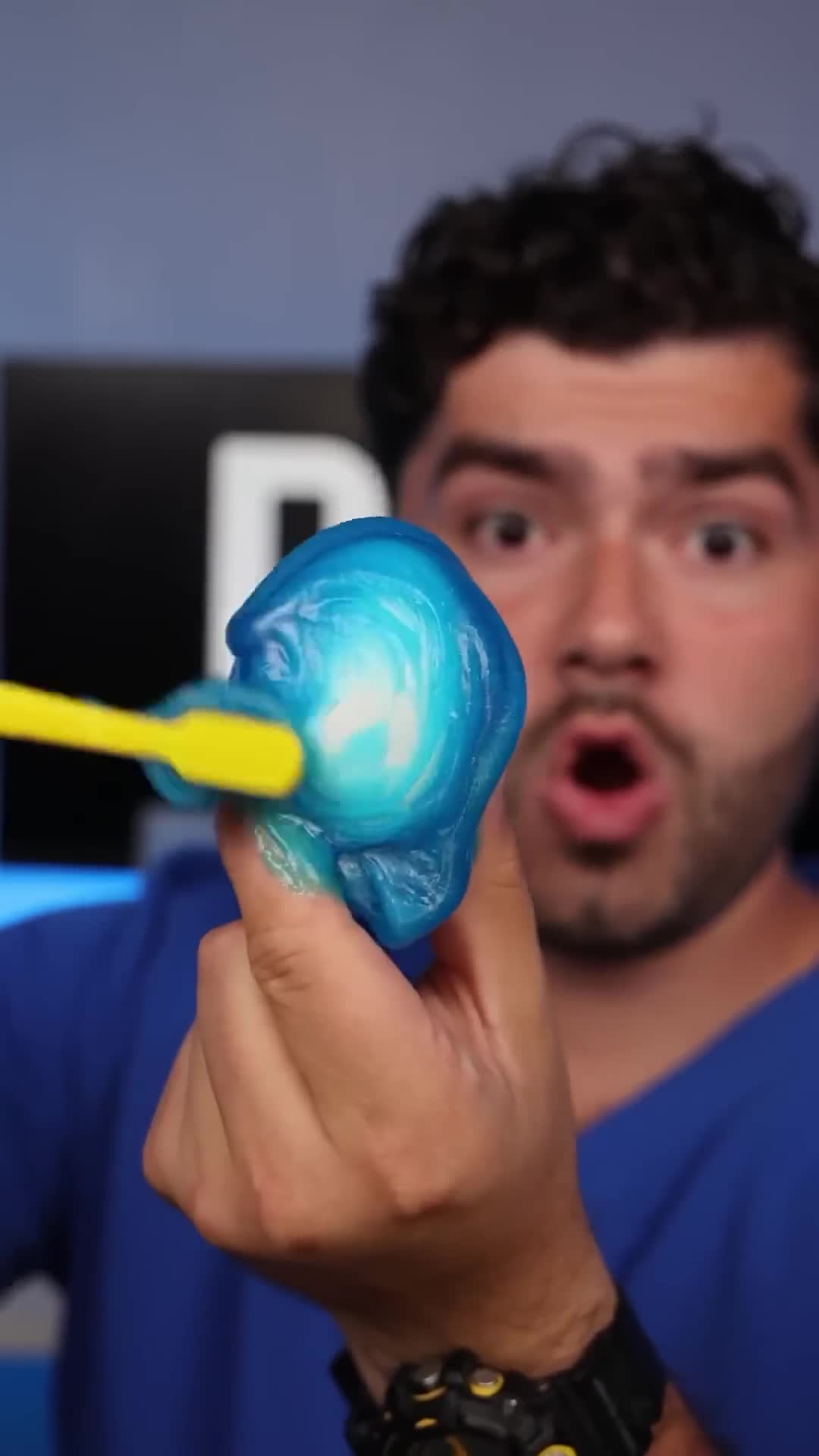 Toothpaste slime hack