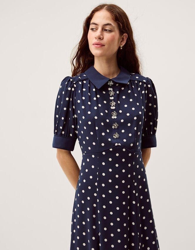 Monsoon’s polka dot 'Kate' dress could be straight from the Princess of ...