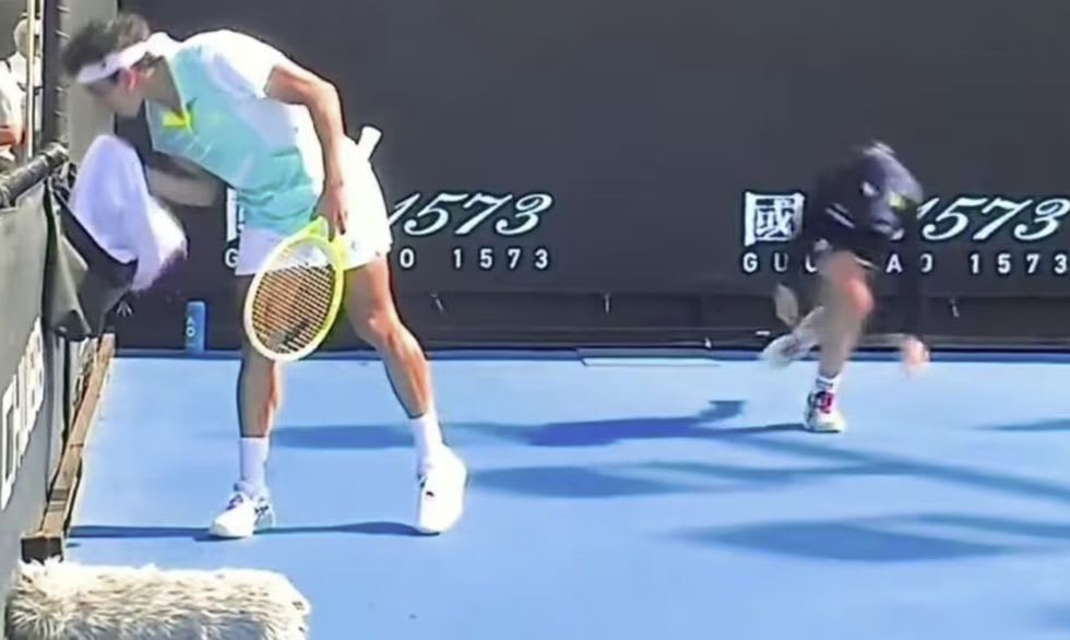 Australian Open match suspended after ball kid collapses as tennis ...