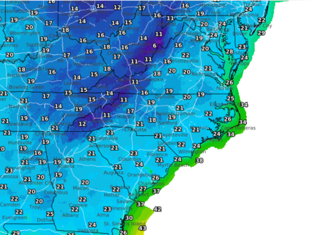 Snow expected to hit western NC. Here's when, latest weather outlook