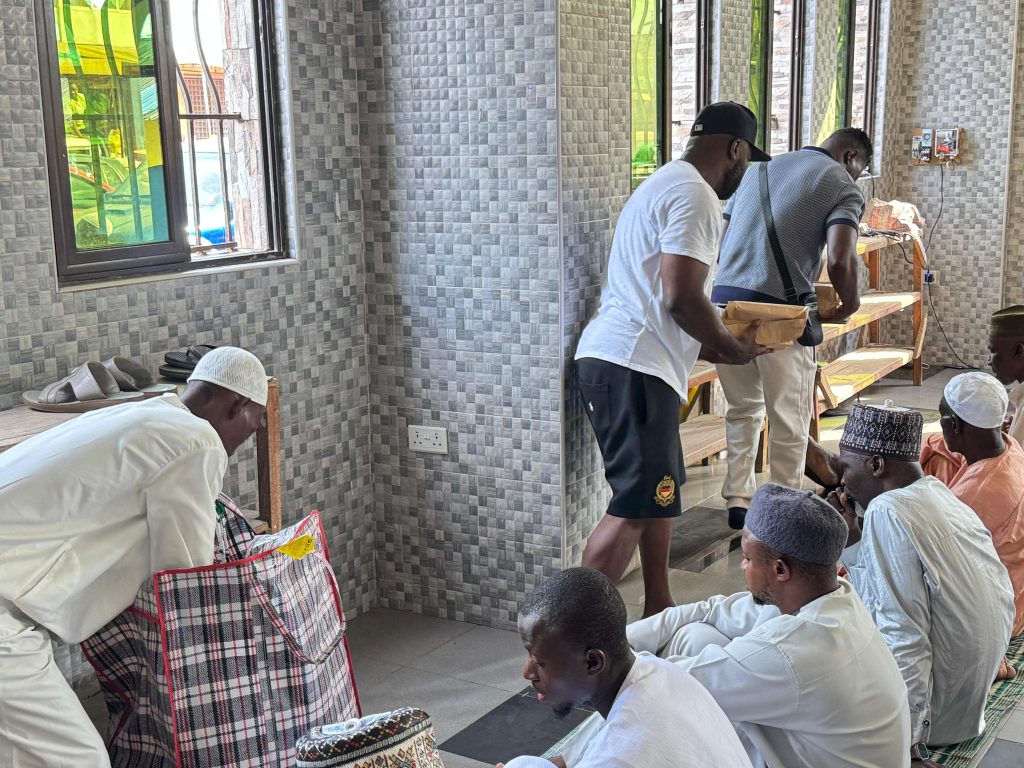 US-based Ghanaian donates food to vulnerable groups in Nima, East Legon