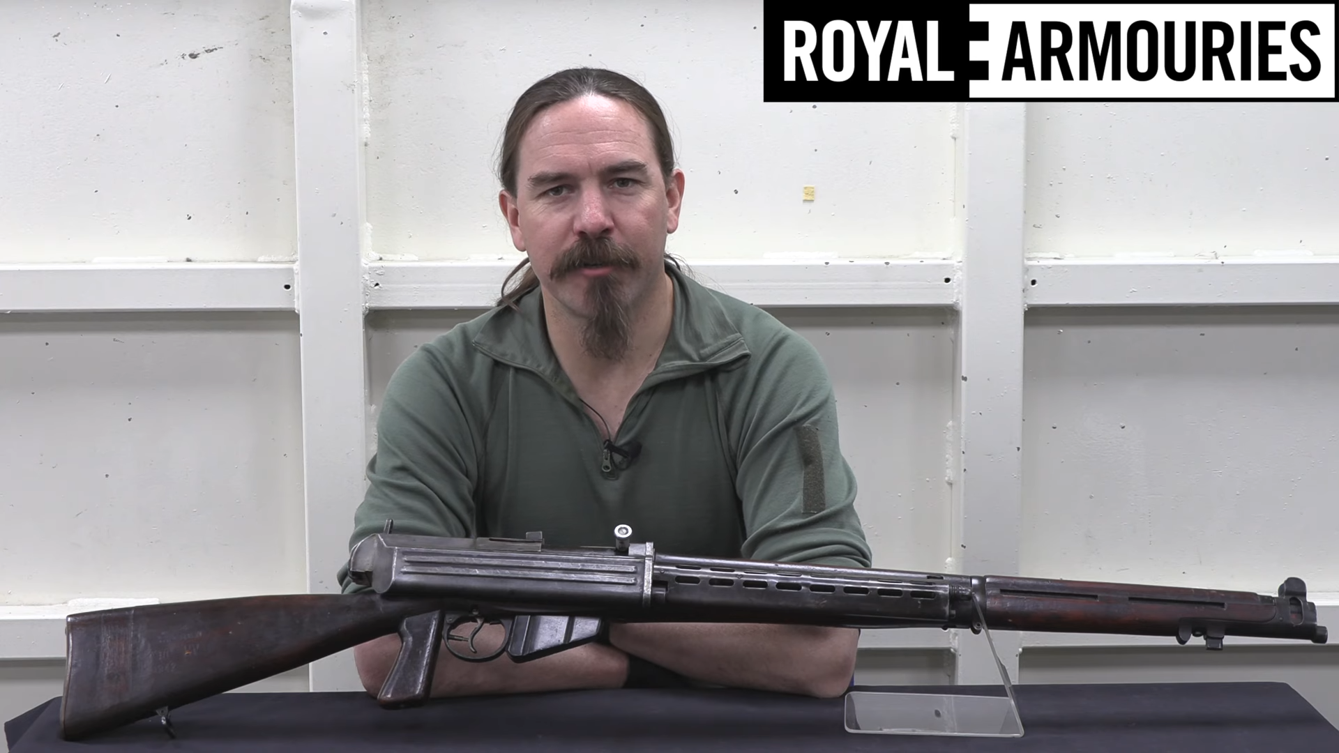 This rifle was designed by a washing machine company