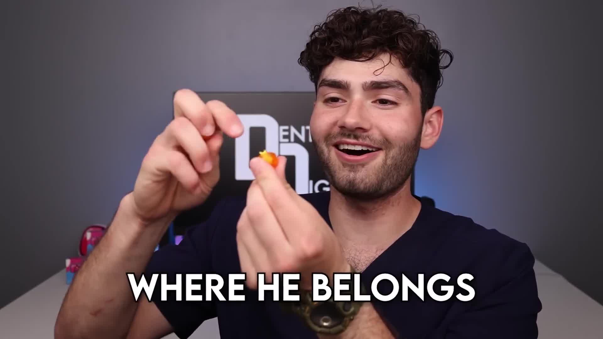 DIY 10,000 year old candy vs Jurassic toothbrush!