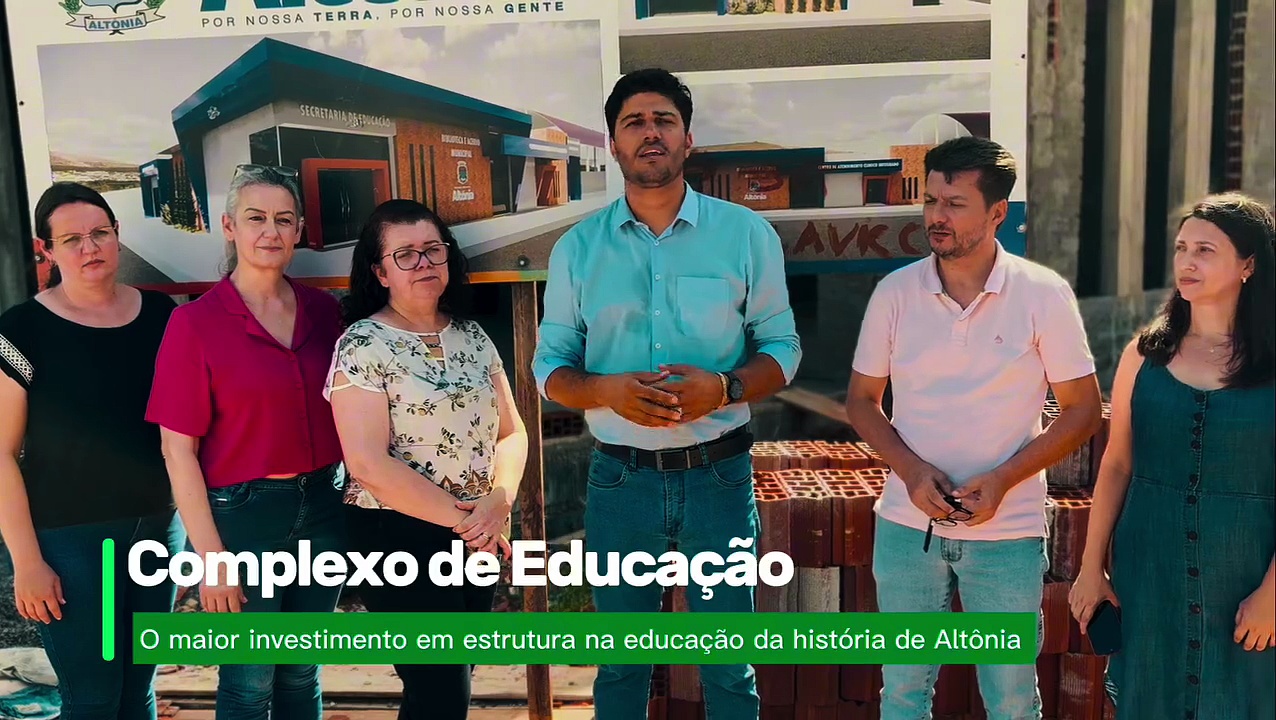 Altônia: novo complexo de educação vai centralizar serviços e reduzir ...