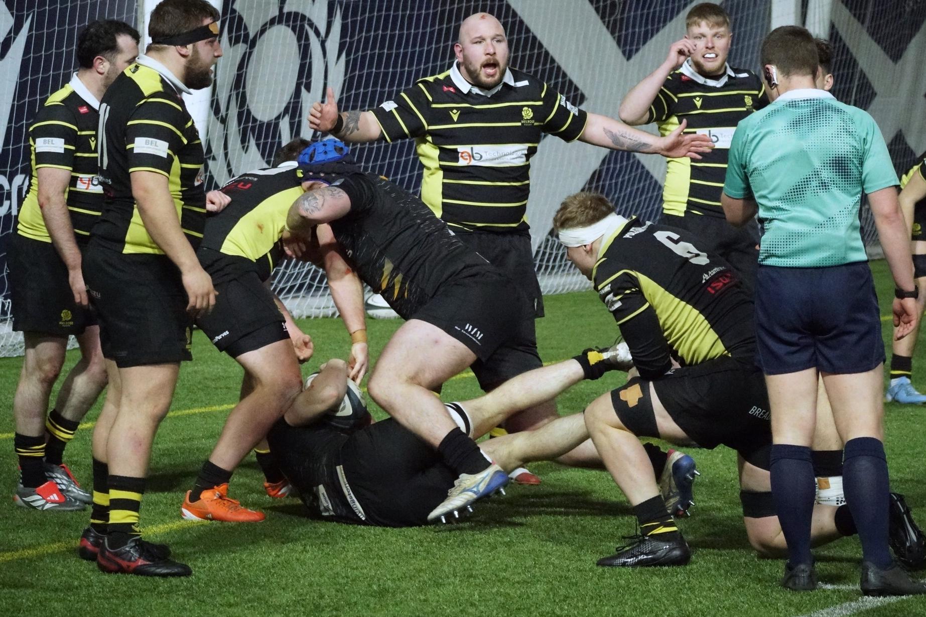 Melrose unable to keep lead v Currie in rugby’s Arnold Clark Premiership