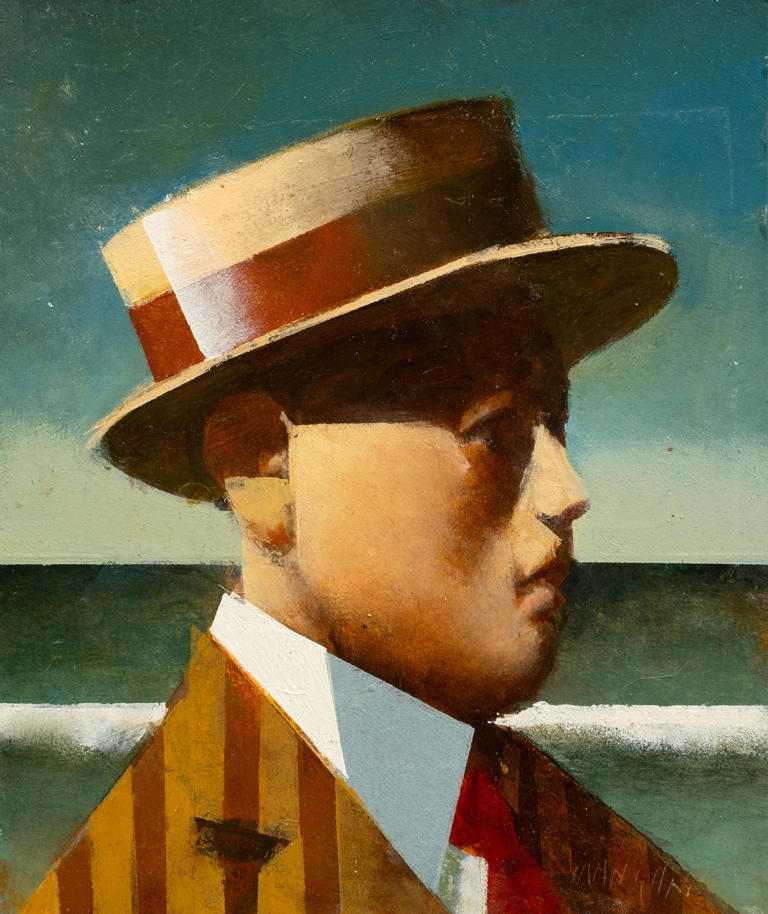 Inside Edinburgh's 'special' teeny tiny painting show at buzzy art gallery