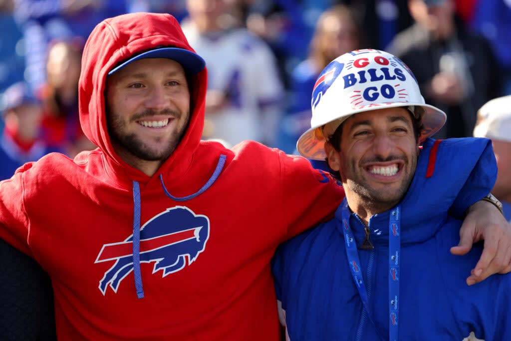 Why Daniel Ricciardo is best friends with NFL hero Josh Allen and a ...