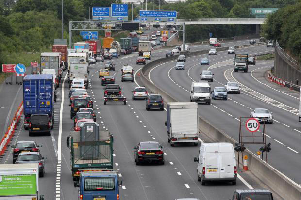 Drivers warned of upcoming M27 closures for resurfacing works