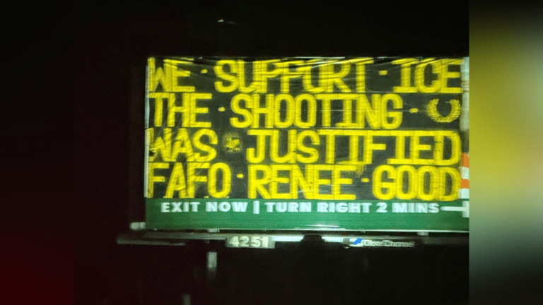 Billboard next to Southern California highway hijacked with pro-ICE ...