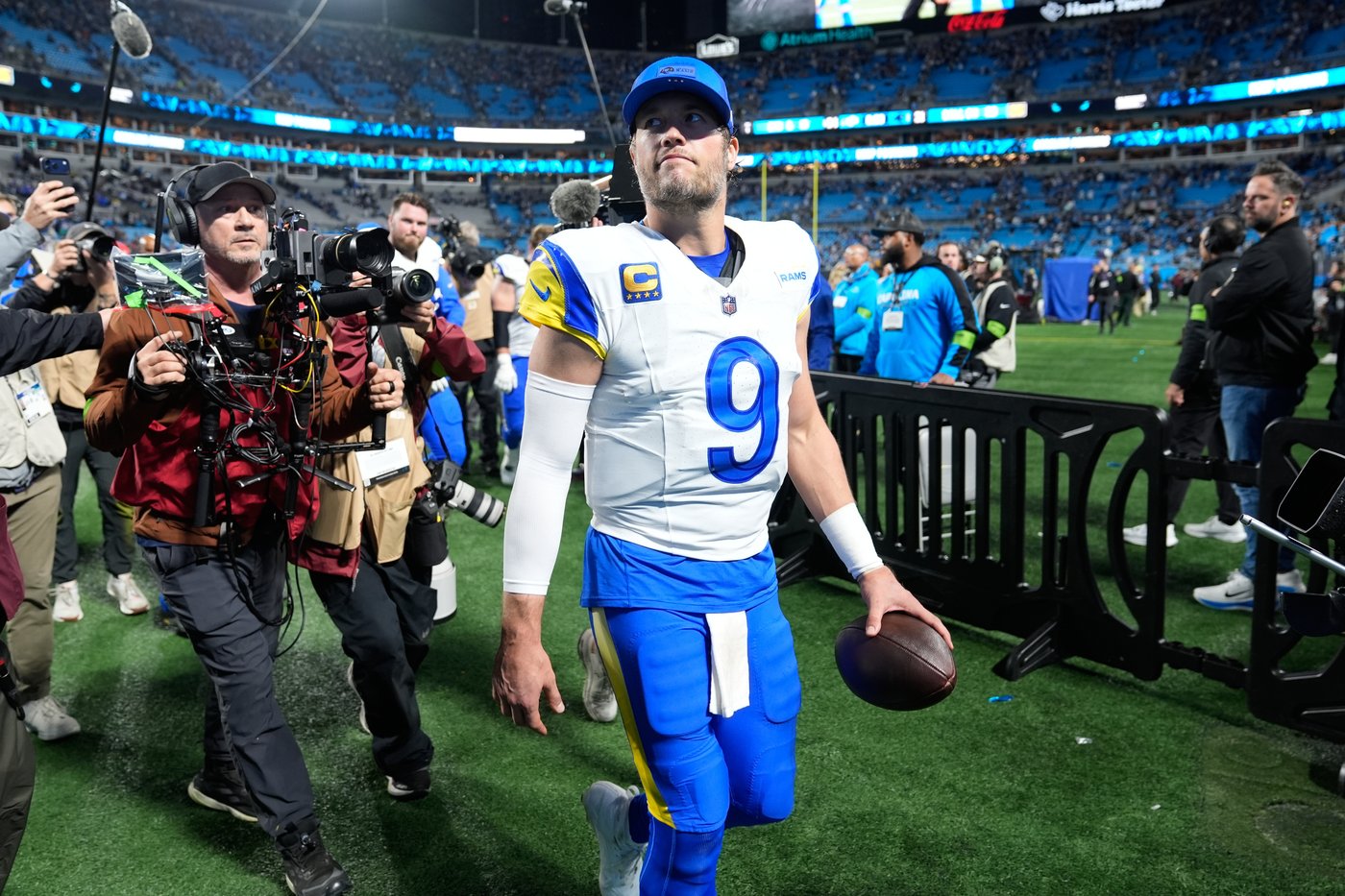NFL: Le quart-arrière Matthew Stafford devrait jouer pour les Rams ...