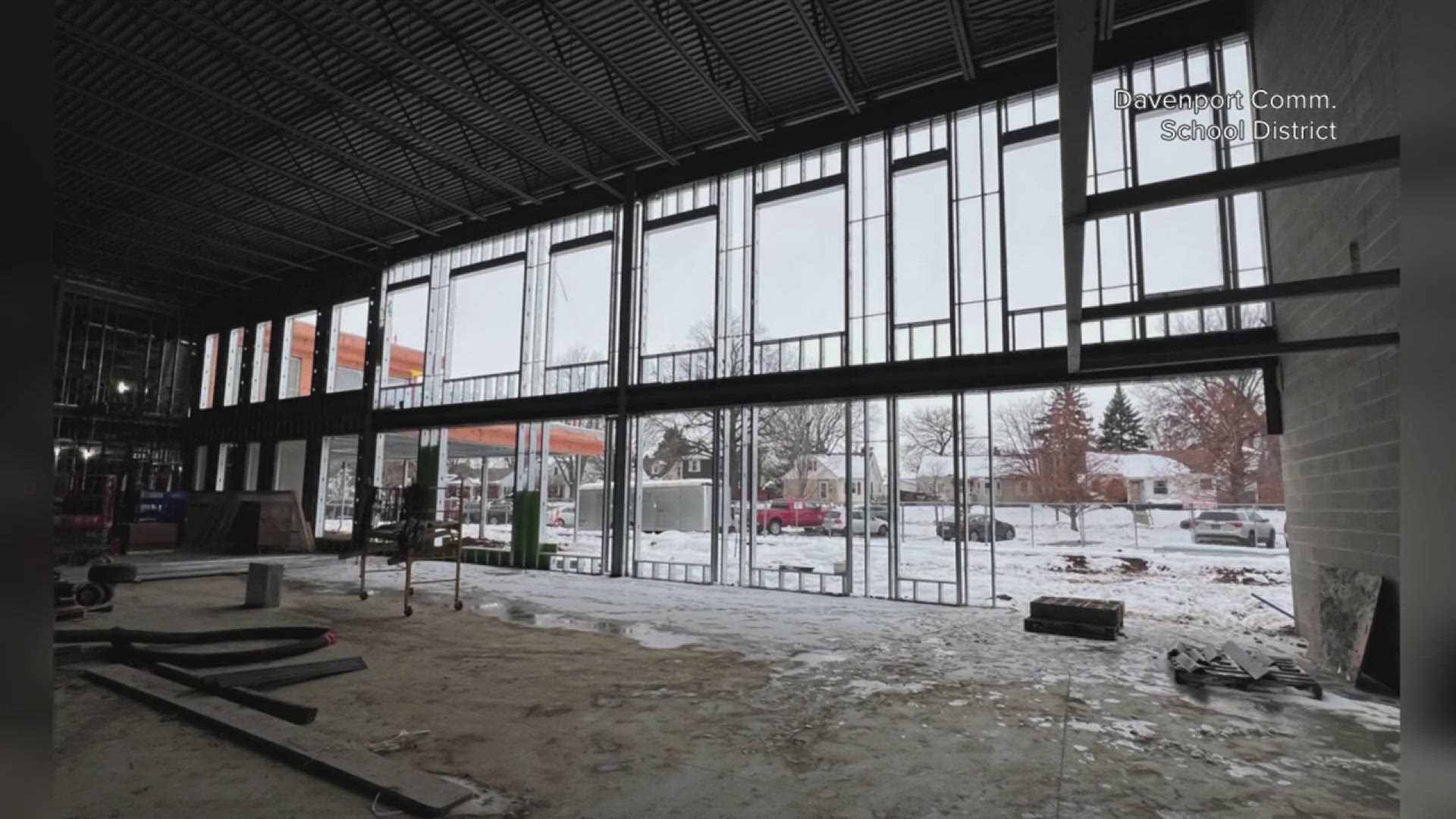 Davenport school district highlights new projects