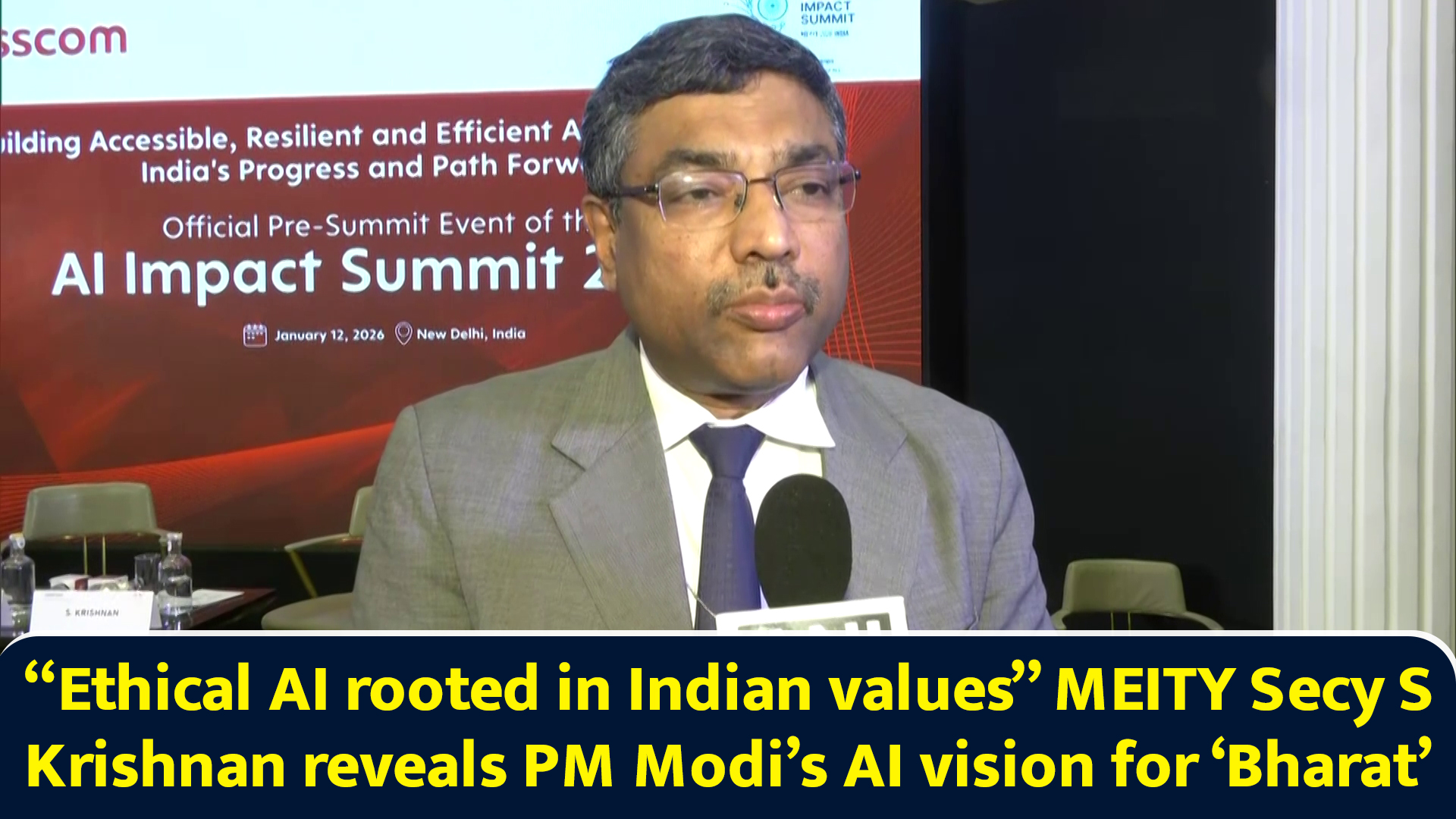 Ethical AI rooted in Indian values MEITY Secy S Krishnan reveals PM ...