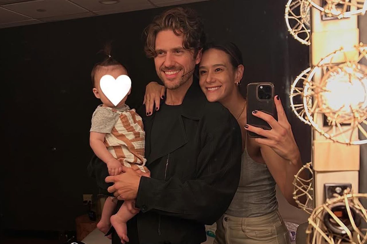 Aaron Tveit reveals the 2 most important guests at his NYC wedding to Ericka Yang