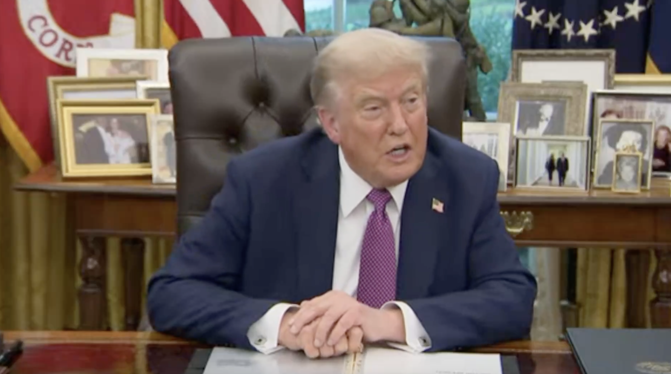 'It's a very exciting thing': Trump brandishes his failed economic ...