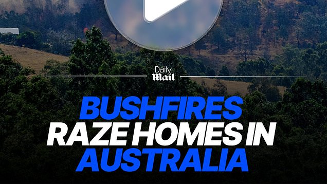 Homes destroyed as Australian bushfires continue to burn across Victoria