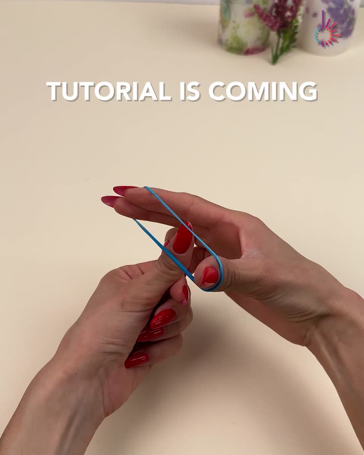 DIY string game loading ⏳🖐️