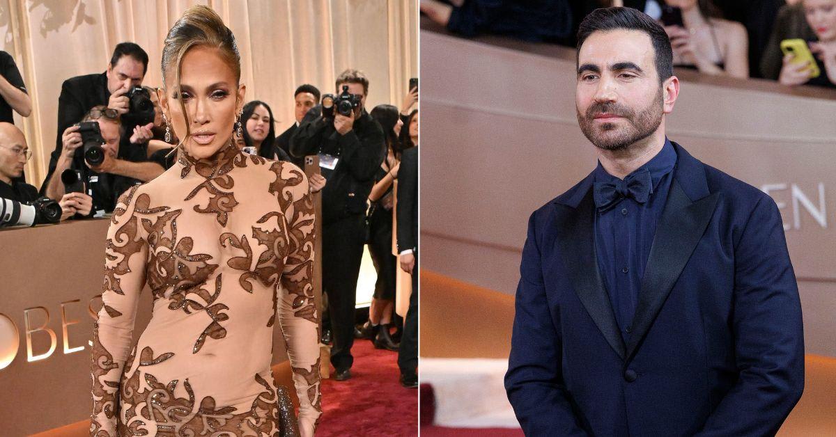 'Office Romance' costars Jennifer Lopez and Brett Goldstein all smiles ...