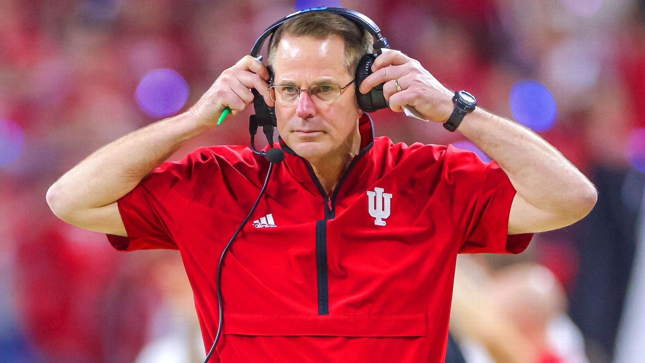 Curt Cignetti says Indiana near full strength for CFP title game