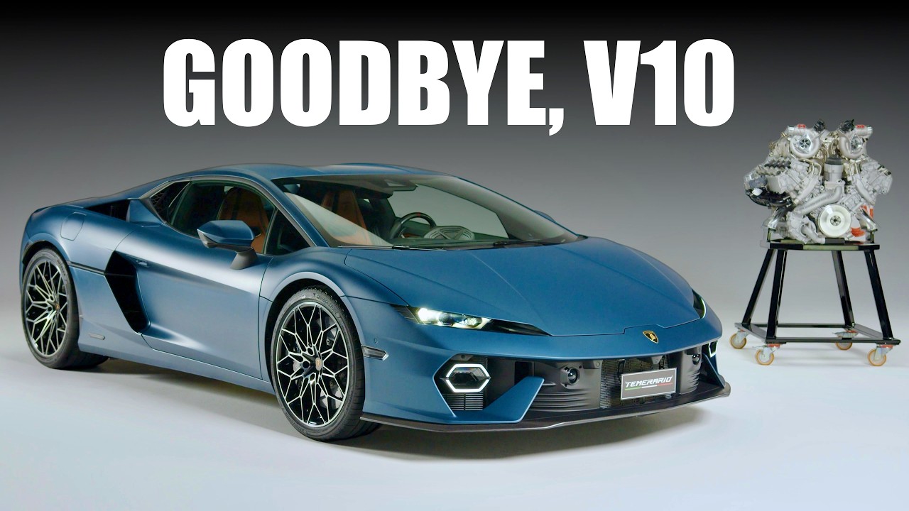 Goodbye, V10 - Lamborghini cranks a turbo V8 to 10,000 RPM!