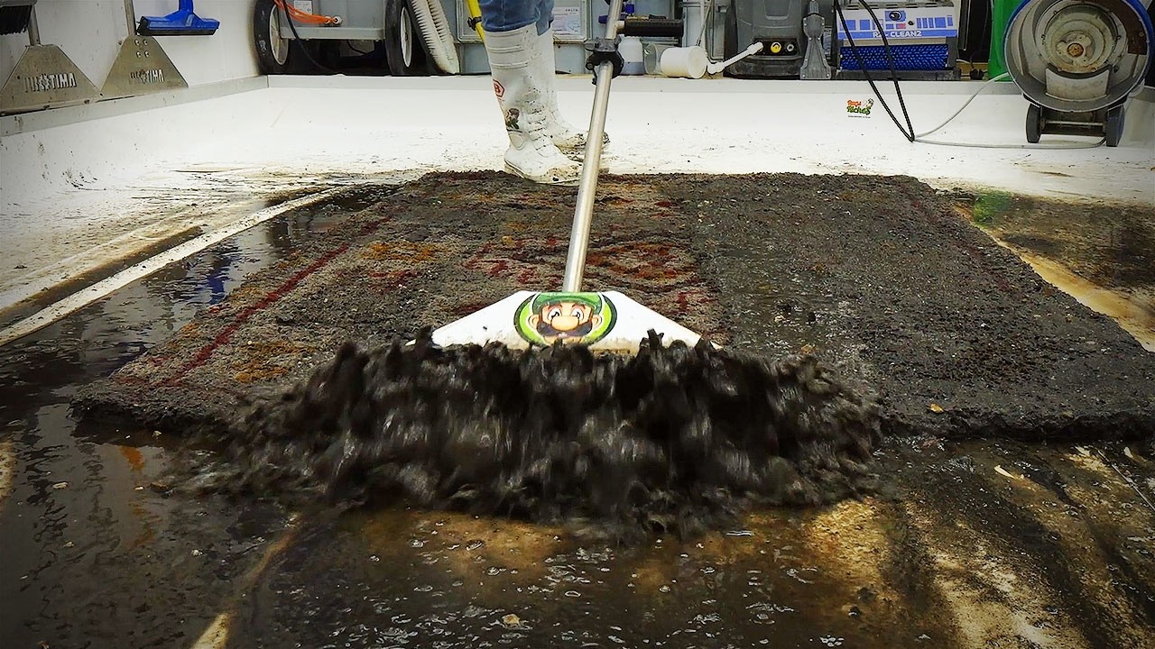 This rug cleaning will blow your mind!