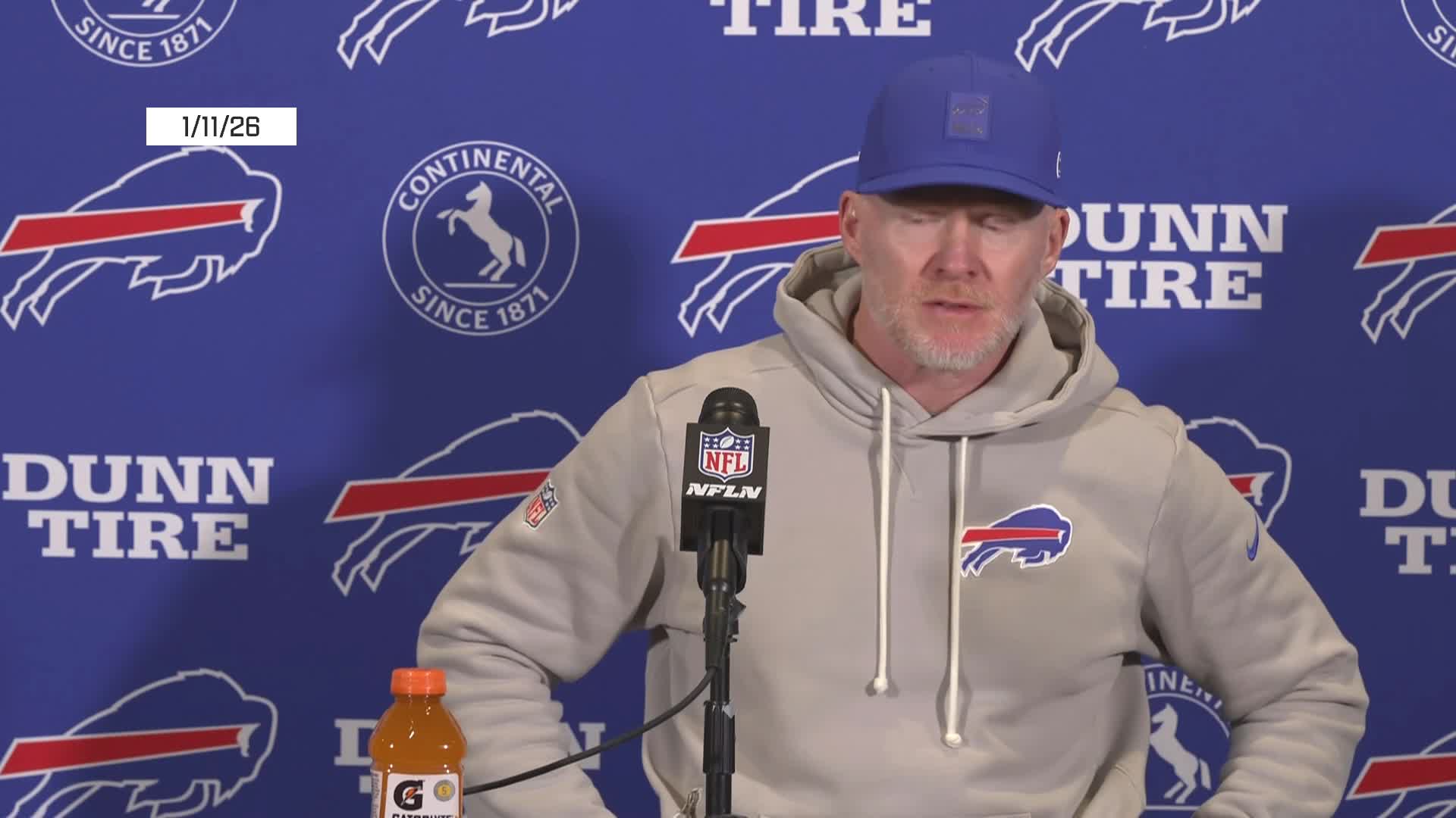 Sean McDermott on Bills wild card win vs. Jags