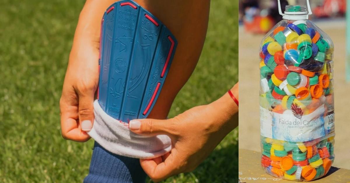 Argentinian footballer turns plastic waste into 5,000 pairs of shin ...