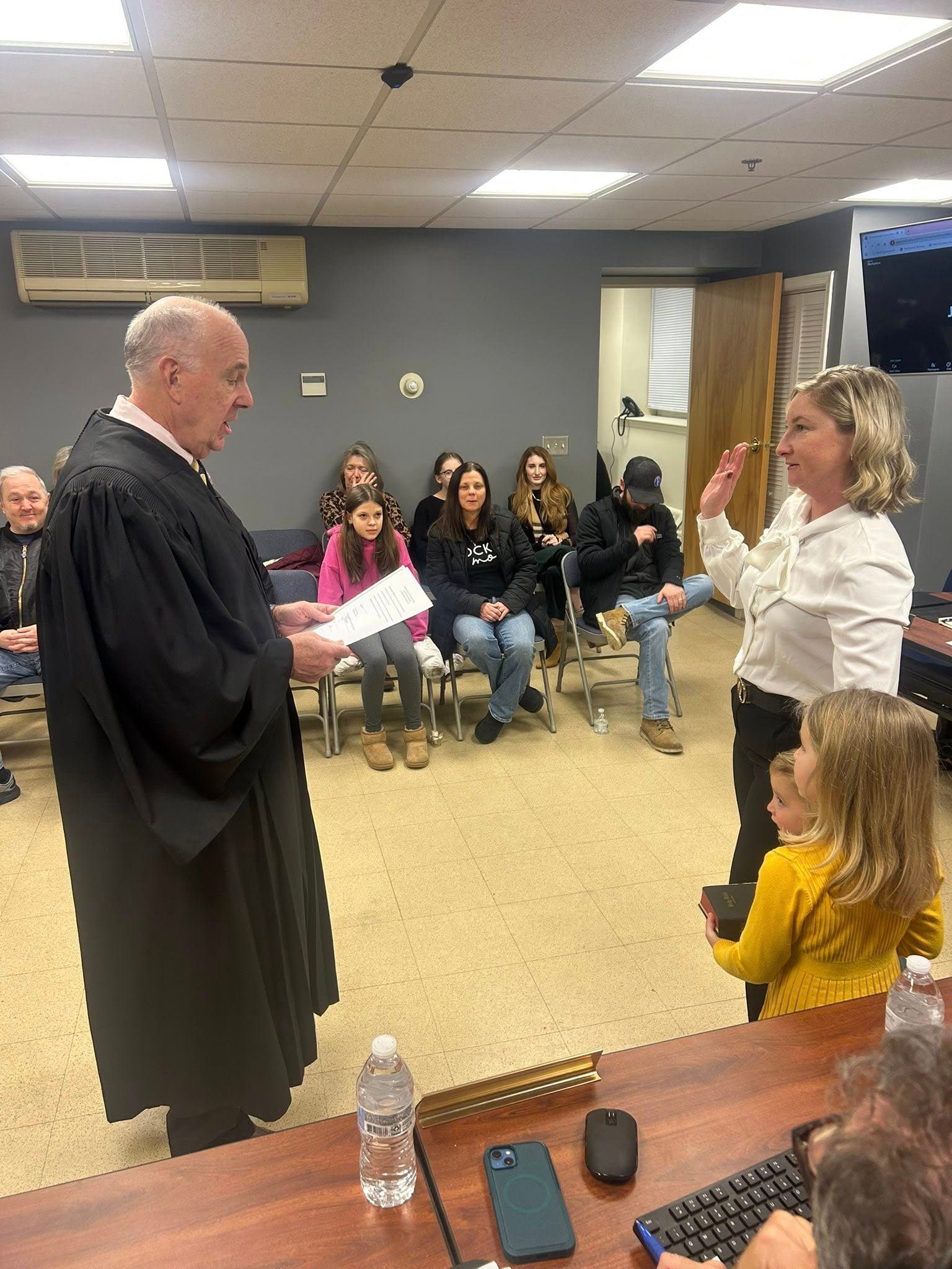 Cheltenham, Rockledge officials take oath for 2026