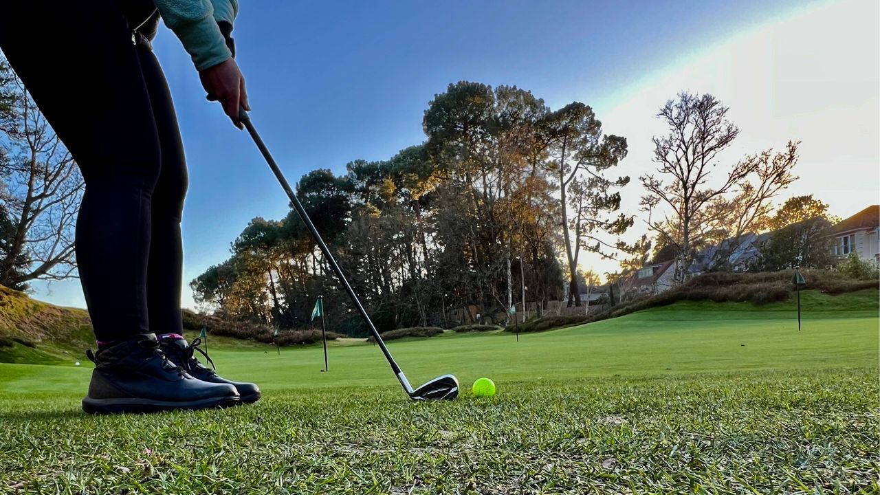 I was a golf purist, but I finally put my pride aside and switched ball ...