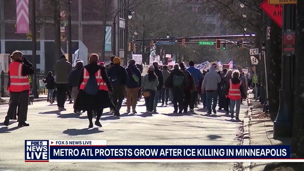 Metro Atlanta protests grow after fatal ICE shooting