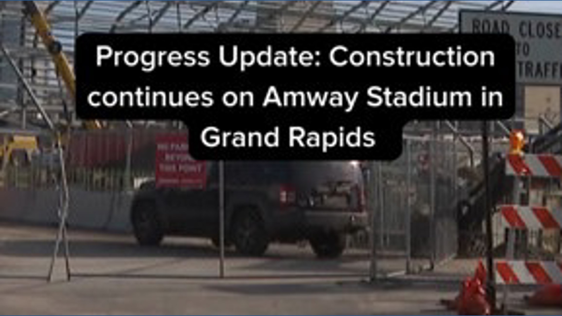 Check out the progress on the Grand Rapids soccer stadium
