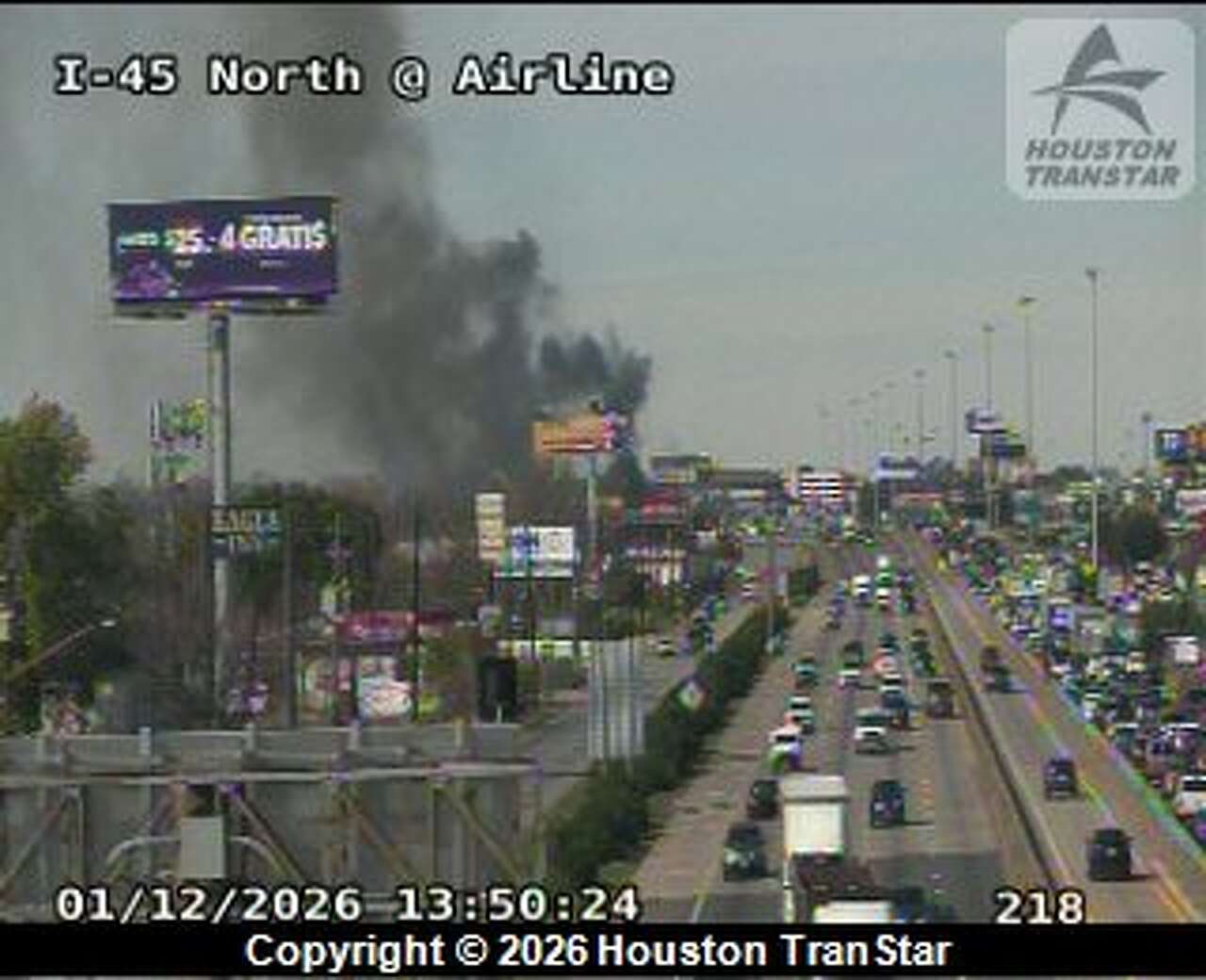 Crews battle large fire at empty former church building that TxDOT ...