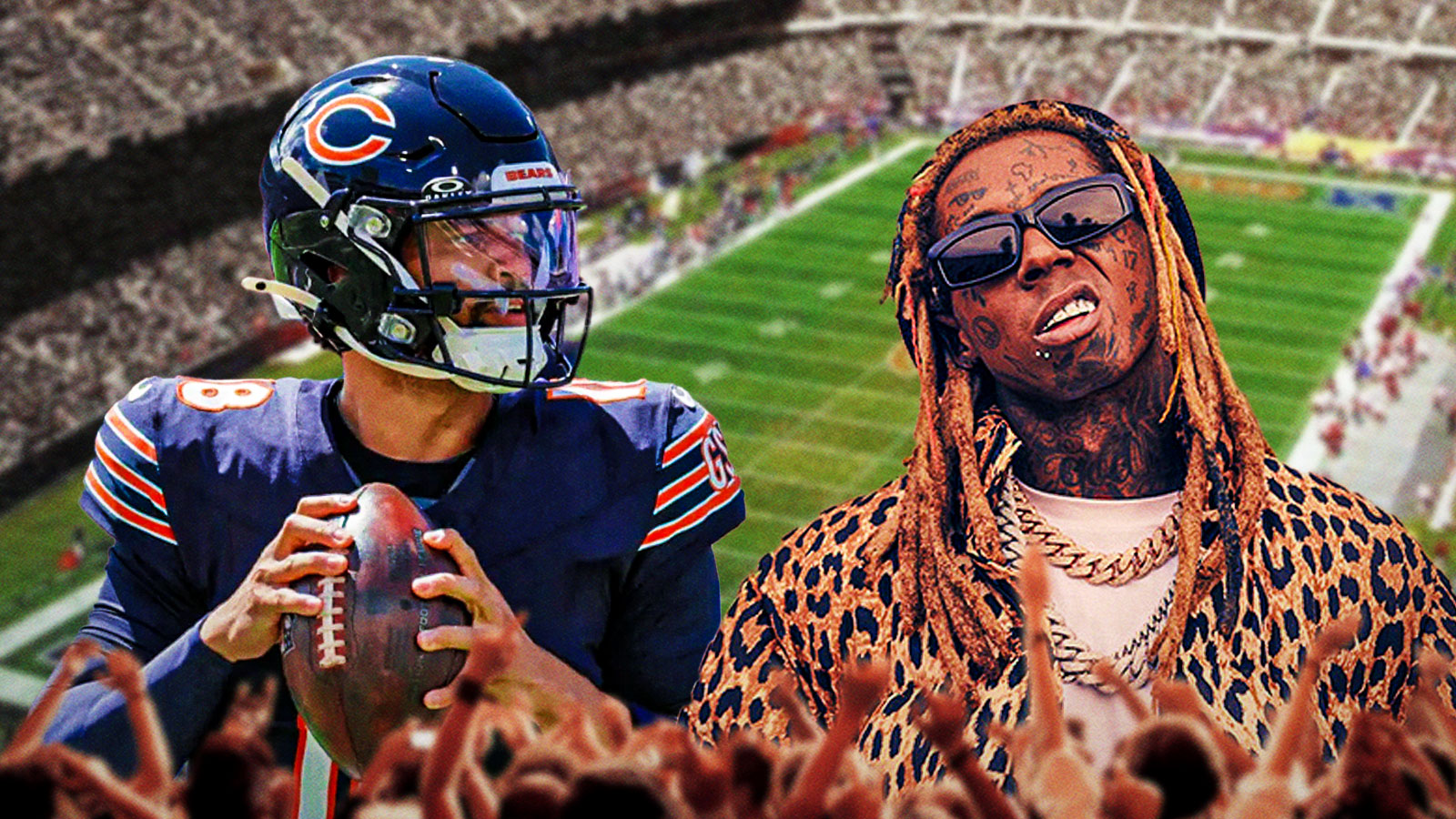 Bears’ Caleb Williams trolls Lil Wayne again after epic playoff ...