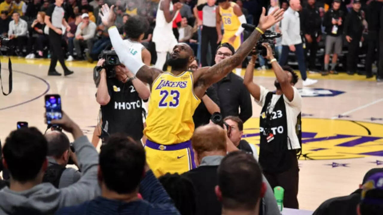 NBA pays tribute to LeBron James’ 23-year journey with special patch ...