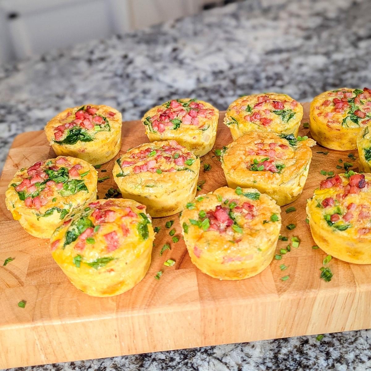 Alex Bala’s loaded egg bites