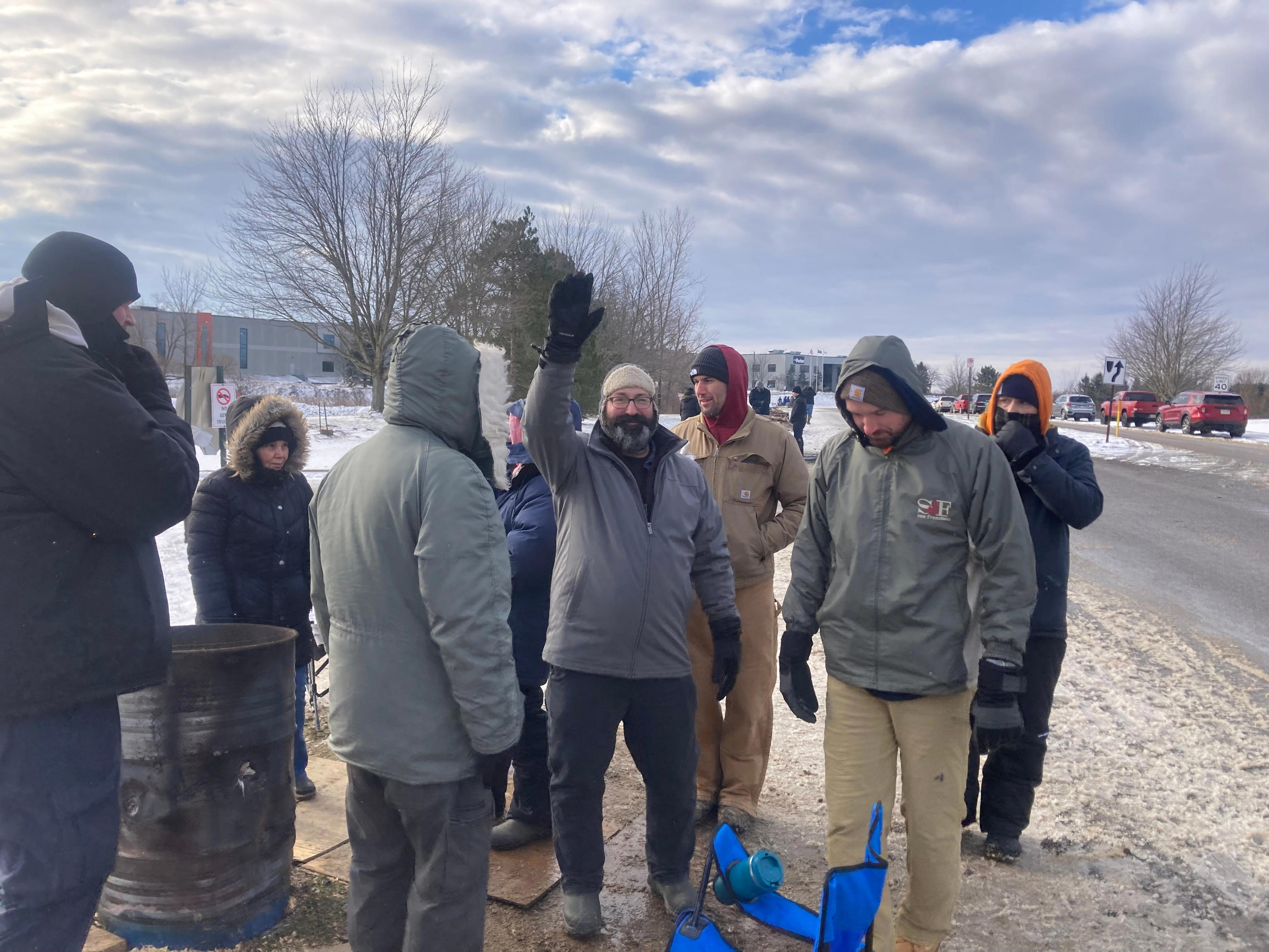 Union workers at Parker Lord say public is supportive of strike
