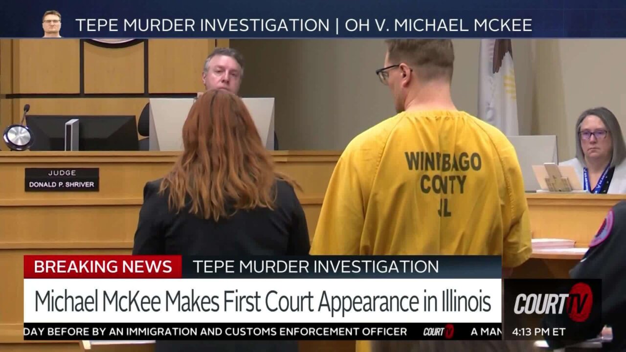 Accused Ohio couple killer Michael McKee makes court appearance