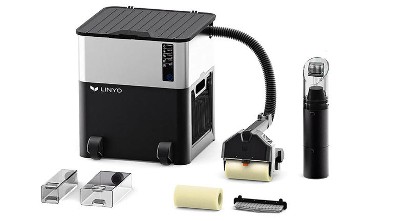 This cordless car wash uses less water than a toilet flush