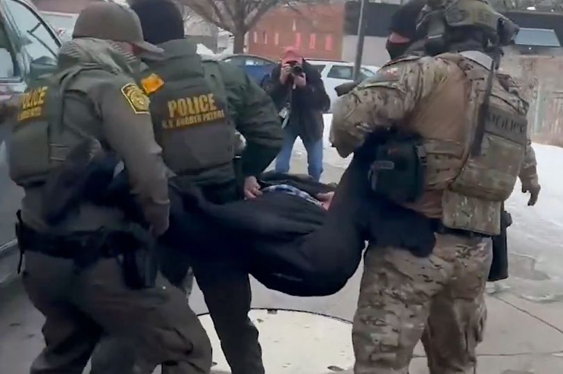 Border Patrol agents smash man's car window and 'grab him like an ...