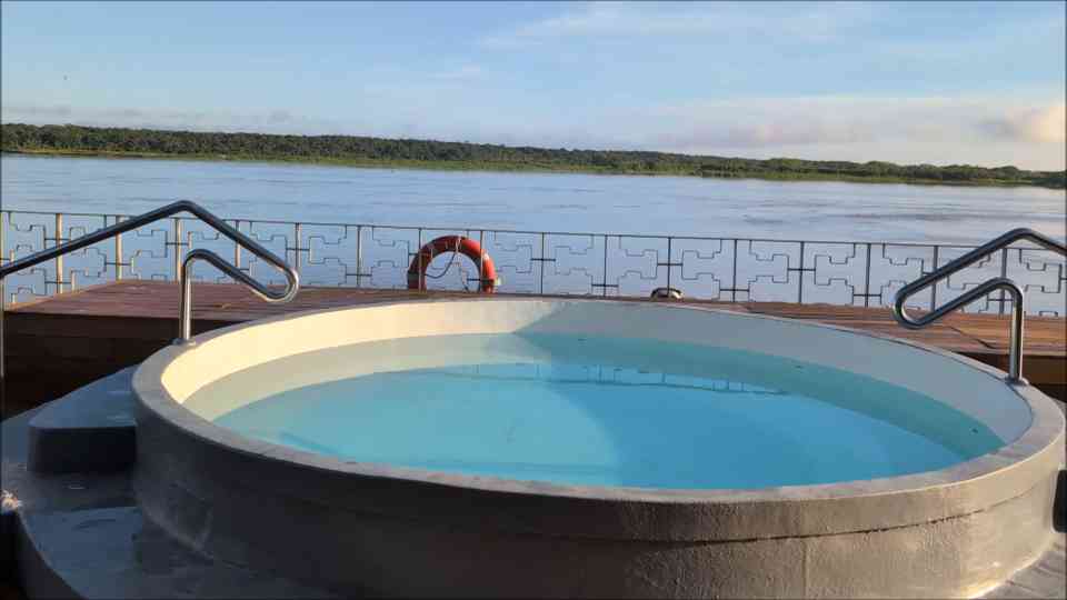 Delfin Amazon Cruises full Delfin III ship tour