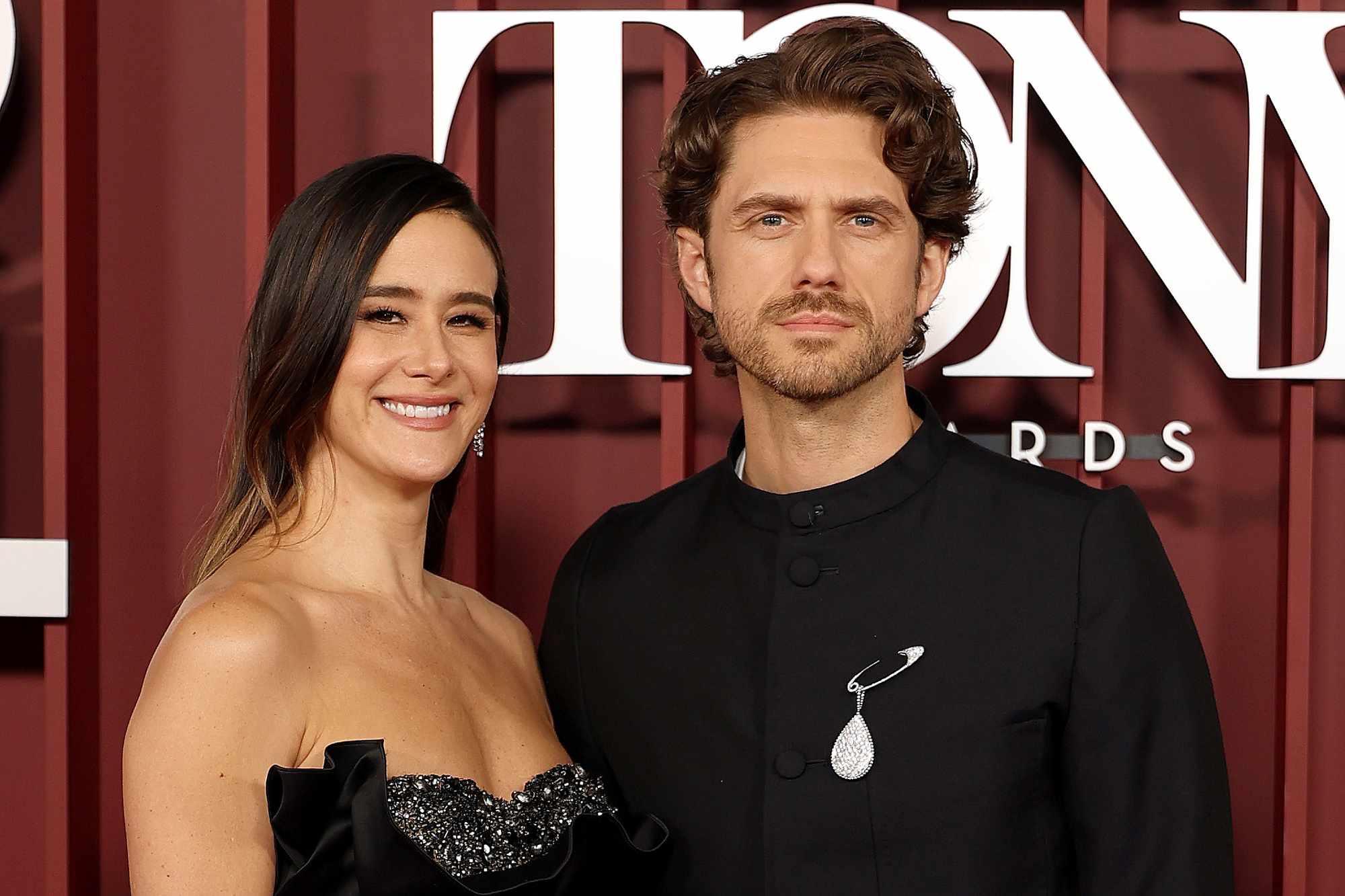 Aaron Tveit reveals the 2 most important guests at his NYC wedding to ...